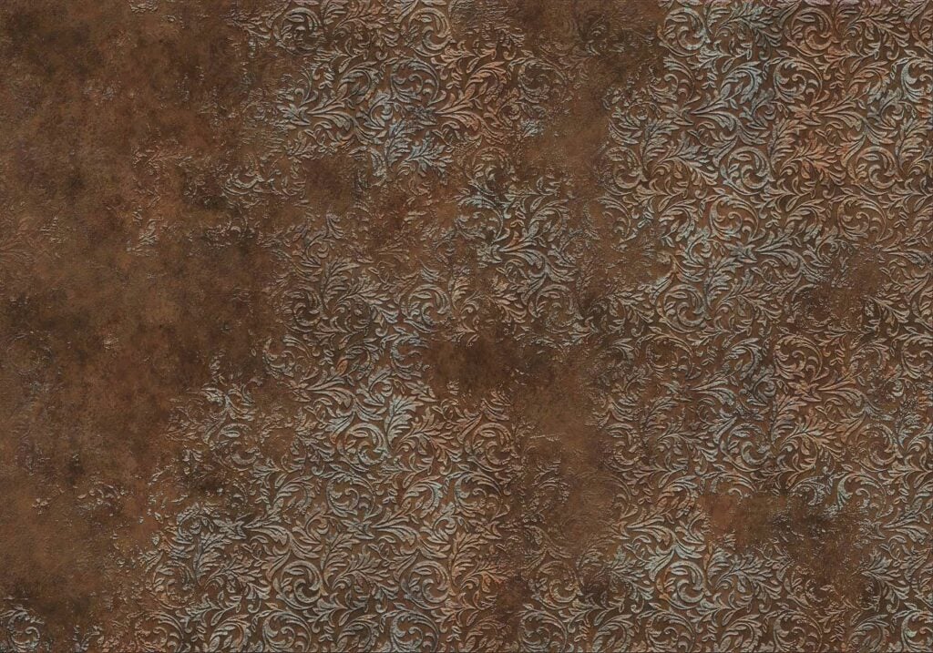 Brocade Copper Coordonné