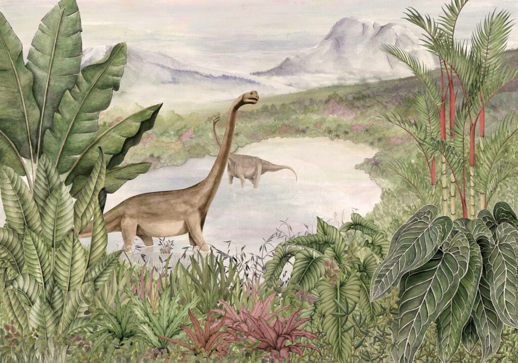 Dinosaurs Park Pale – Coordonné