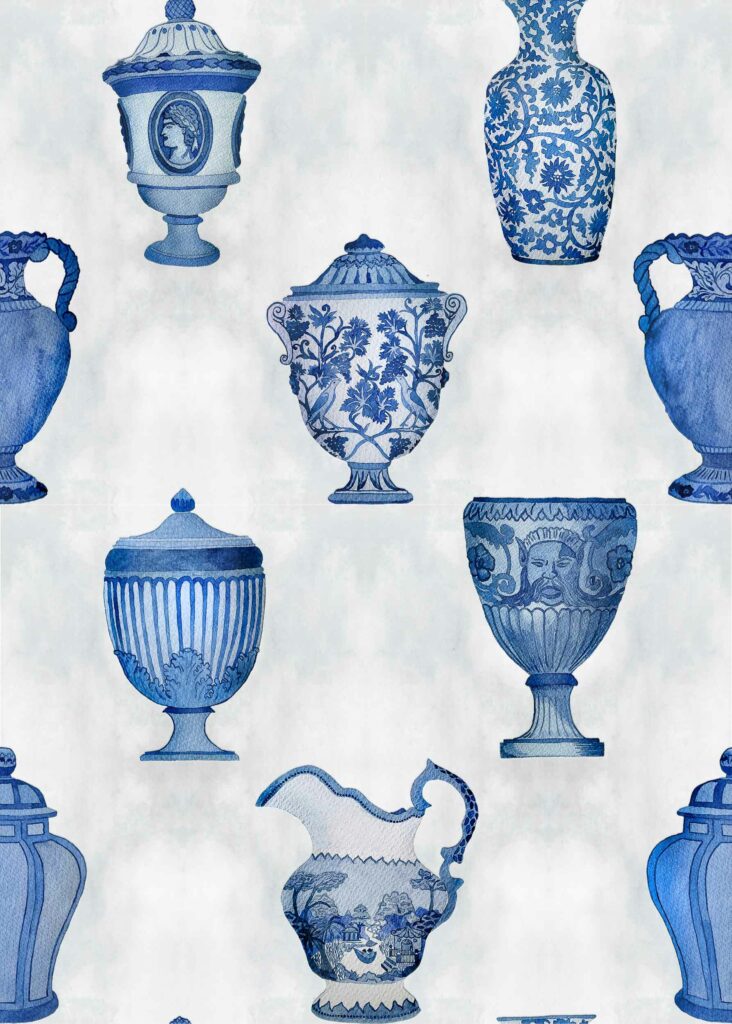 Porcelaine Cobalt – Coordonné