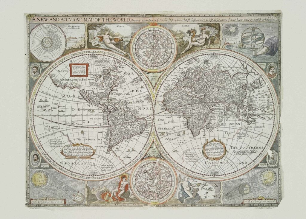 Historical Map Papyrus – Coordonné