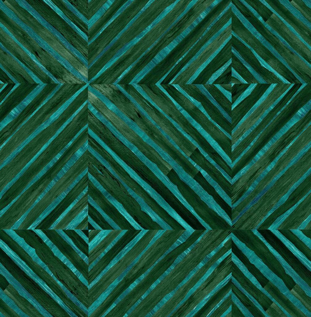 Kaleido-Bamboo Aqua – Coordonné