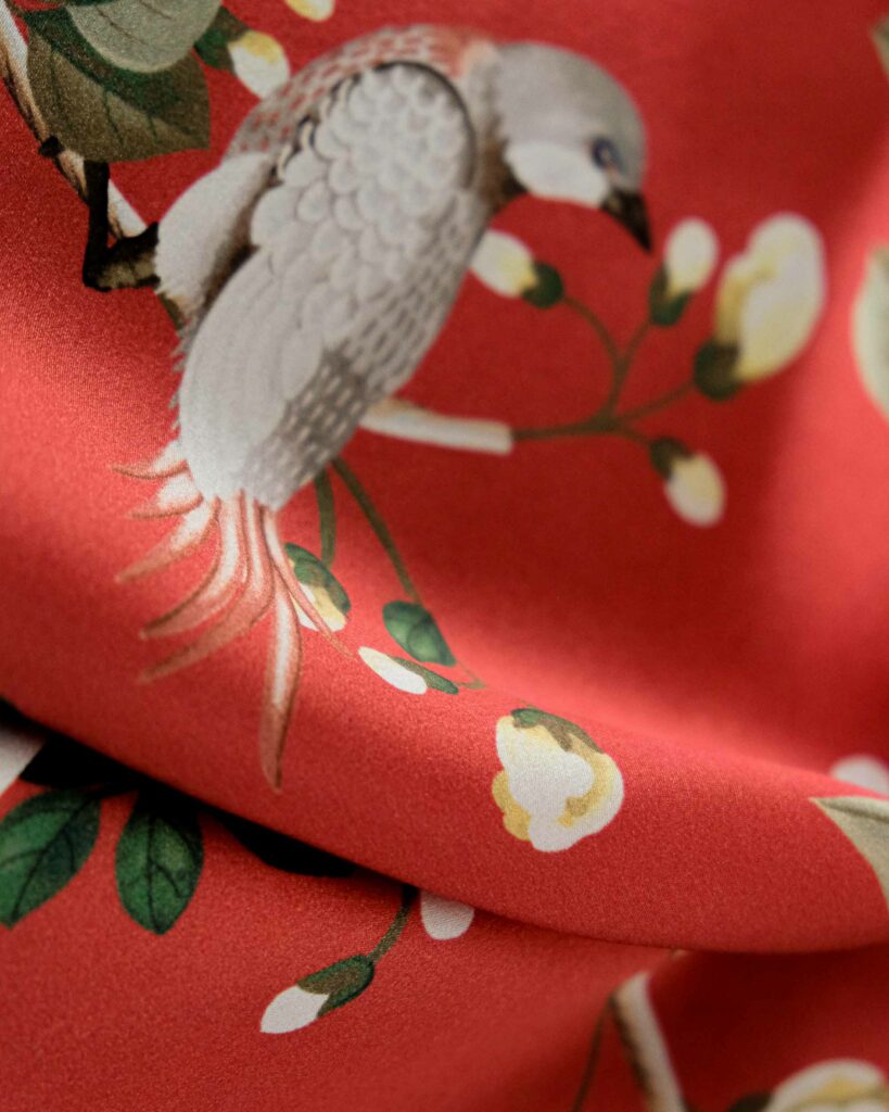Birds Prosperity Ruby – Coordonné