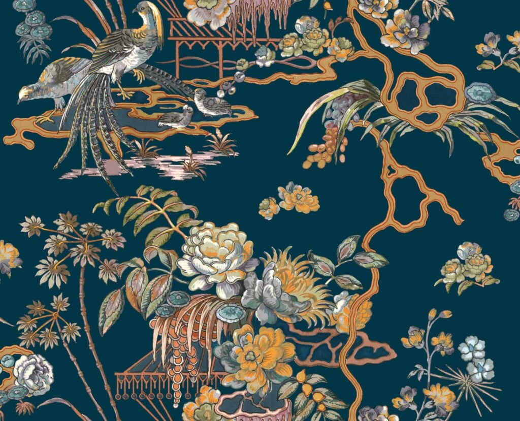 Sacred Pheasants Sapphire – Coordonné