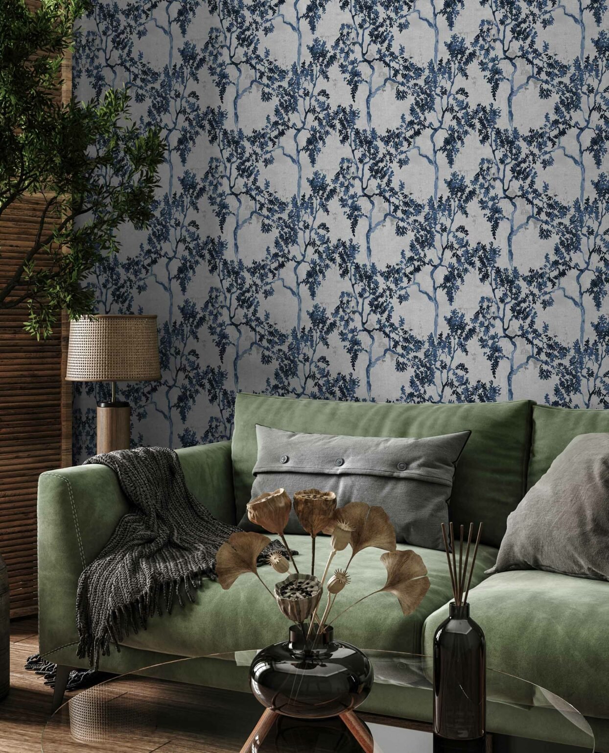 Willow Poem Sapphire – Coordonné