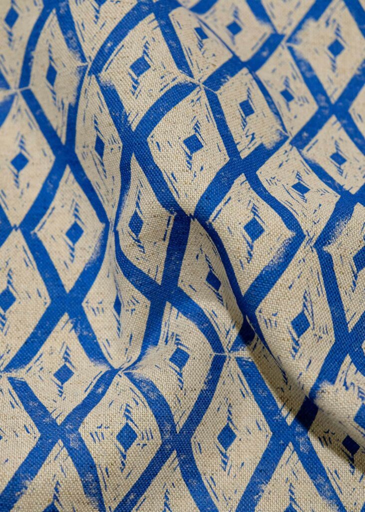 Romboid Blue - Coordonné