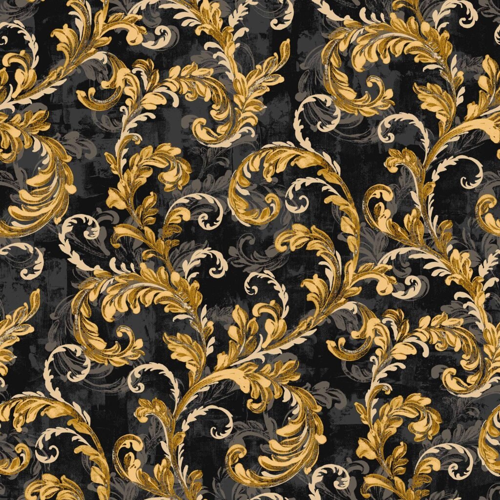 Byzantine Damask Onyx - Coordonné